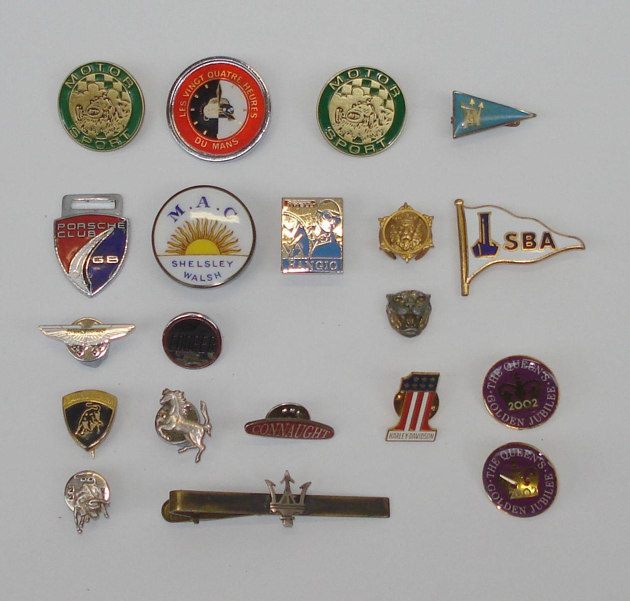 Bonhams Cars Assorted Lapel Badges