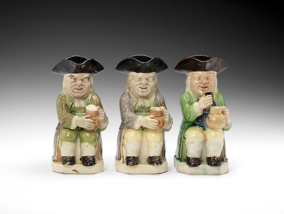 Bonhams : A Ralph Wood Toby jug, circa 1782-95