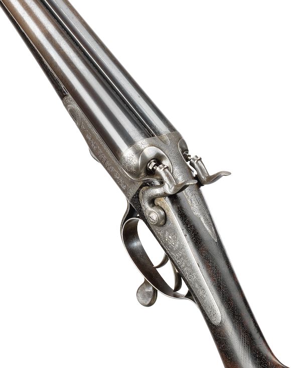 Bonhams : An unusual 12-bore hammer gun by J. Purdey & Sons, no. 10914 ...