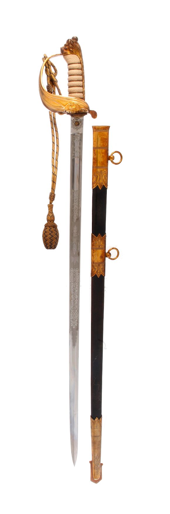 Bonhams : An 1827 Pattern RNR Officer's Sword
