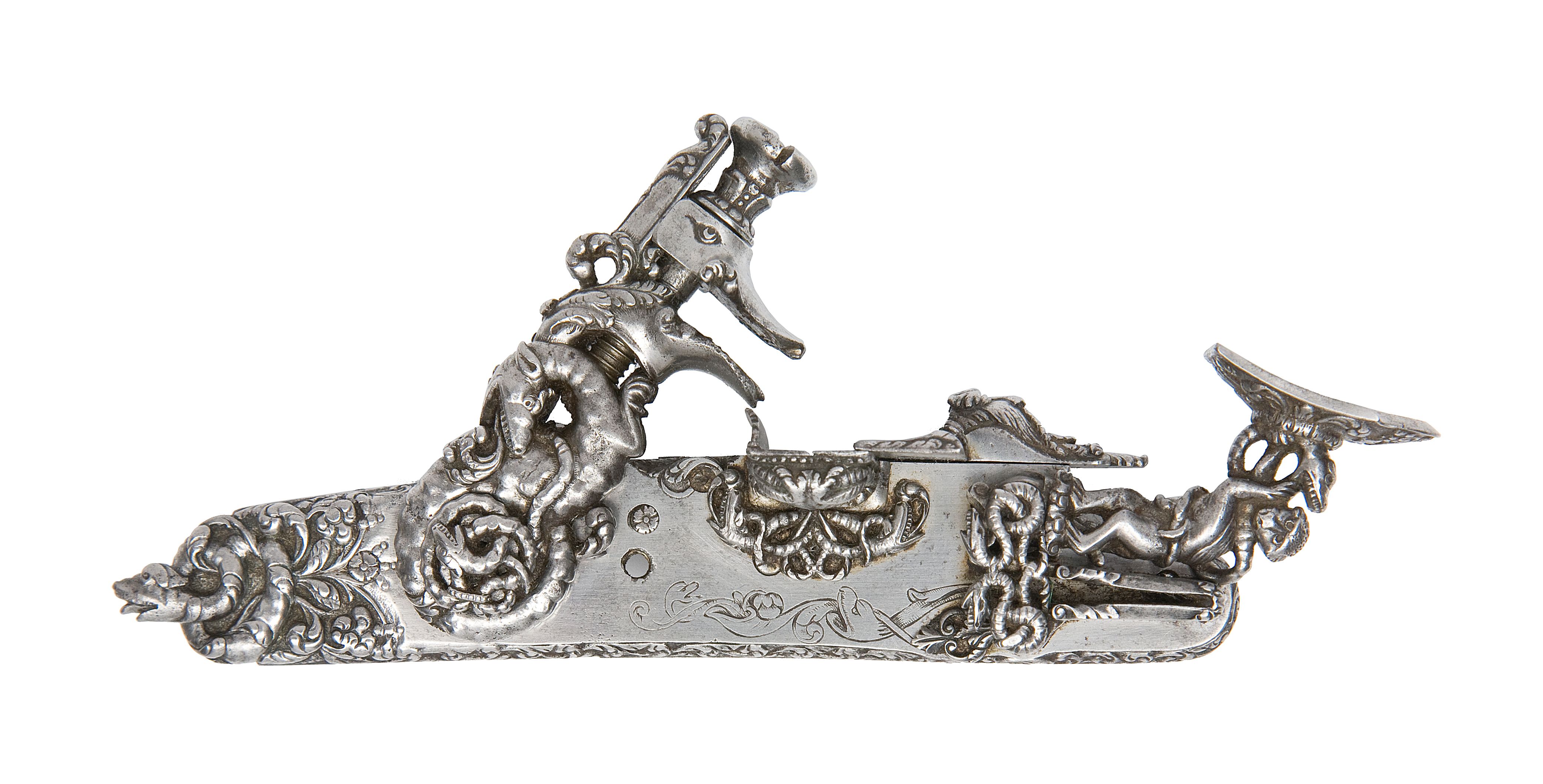 Bonhams : A Very Fine Brescian Snaphaunce Mechanism From A Pistol