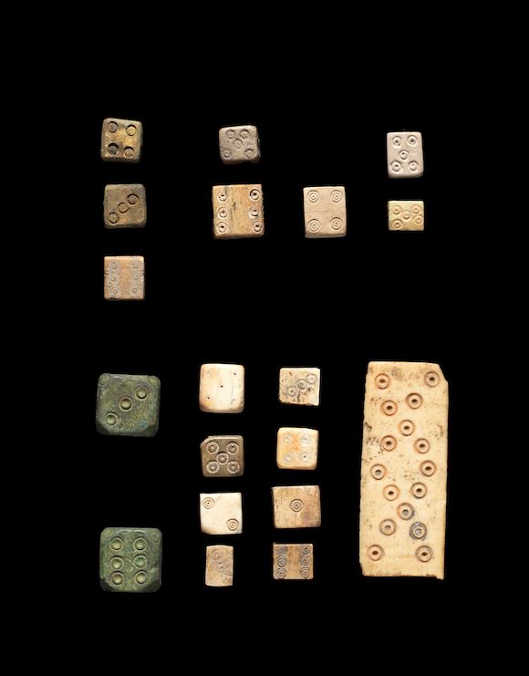 Bonhams : A collection of Roman dice 20