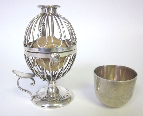 Bonhams : A silver wax jack, by Nathan & Hayes, Chester 1911,