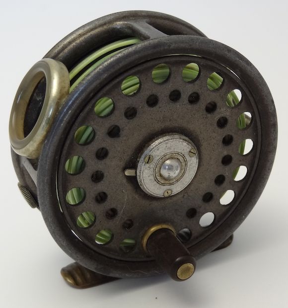 Bonhams : A Hardy The 'St George' fly reel
