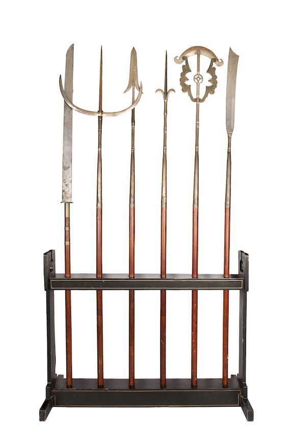 Bonhams : A Stand Of Chinese Polearms