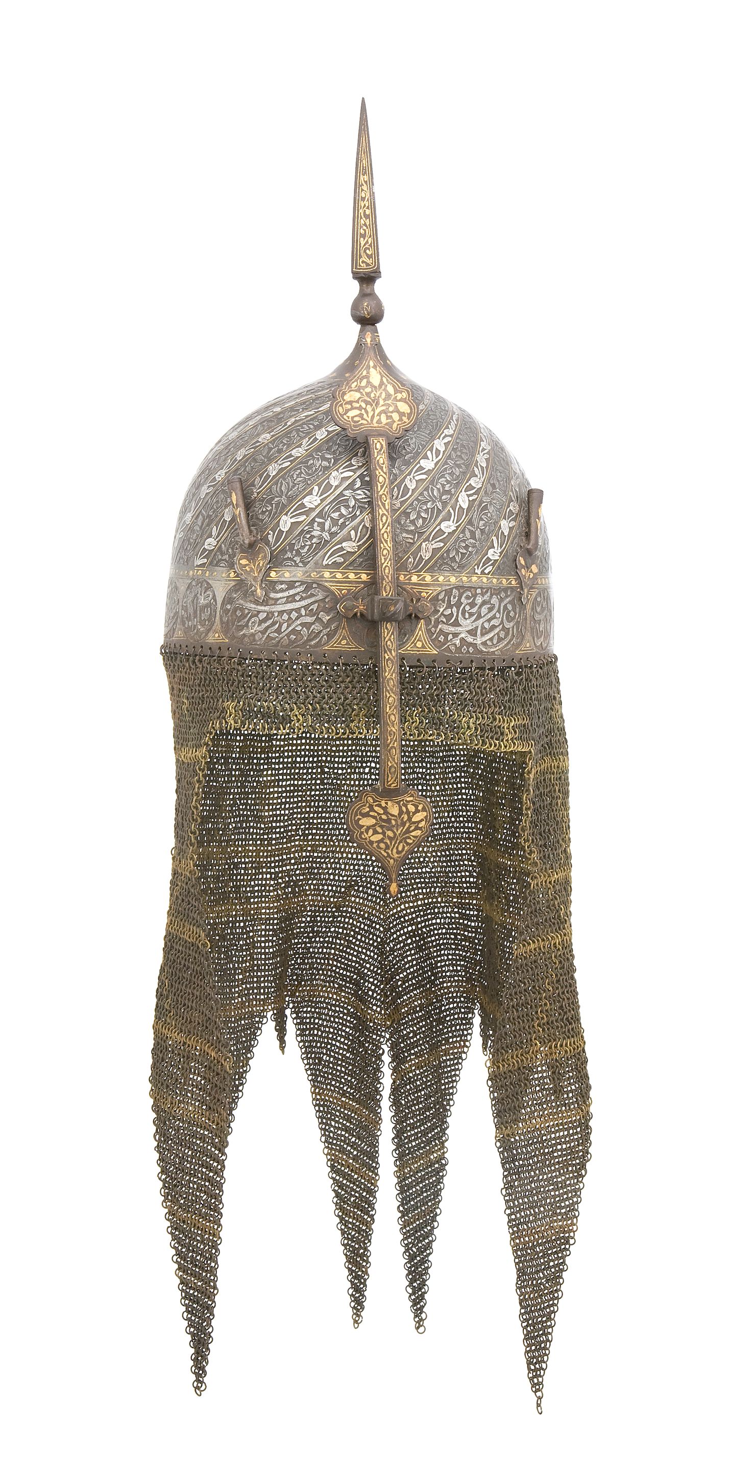 Bonhams : A Fine Persian Steel Kulah Khud