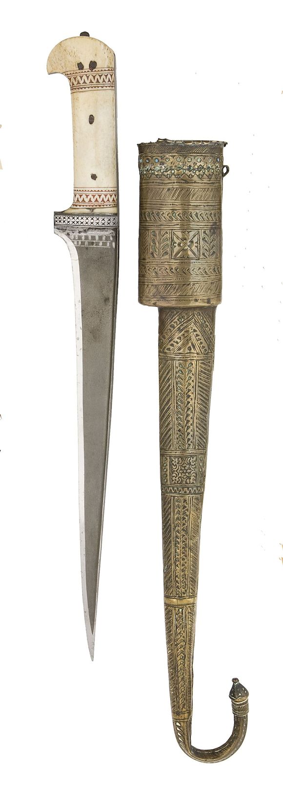 Bonhams : An Afghan Khyber Knife (Chara)
