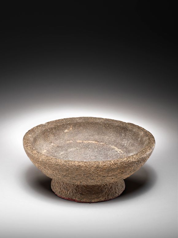 Bonhams : A Syrian basalt altar