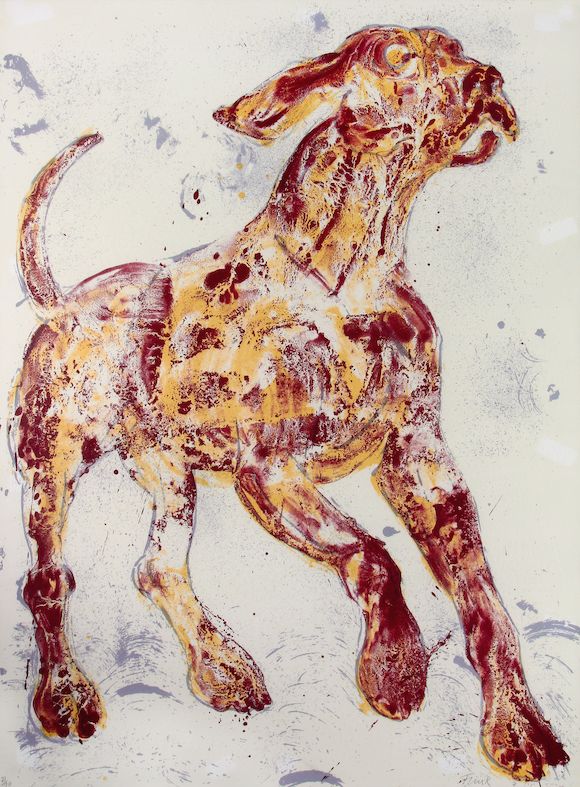 Bonhams : Dame Elisabeth Frink R.A. (British, 1930-1993) Dog ...