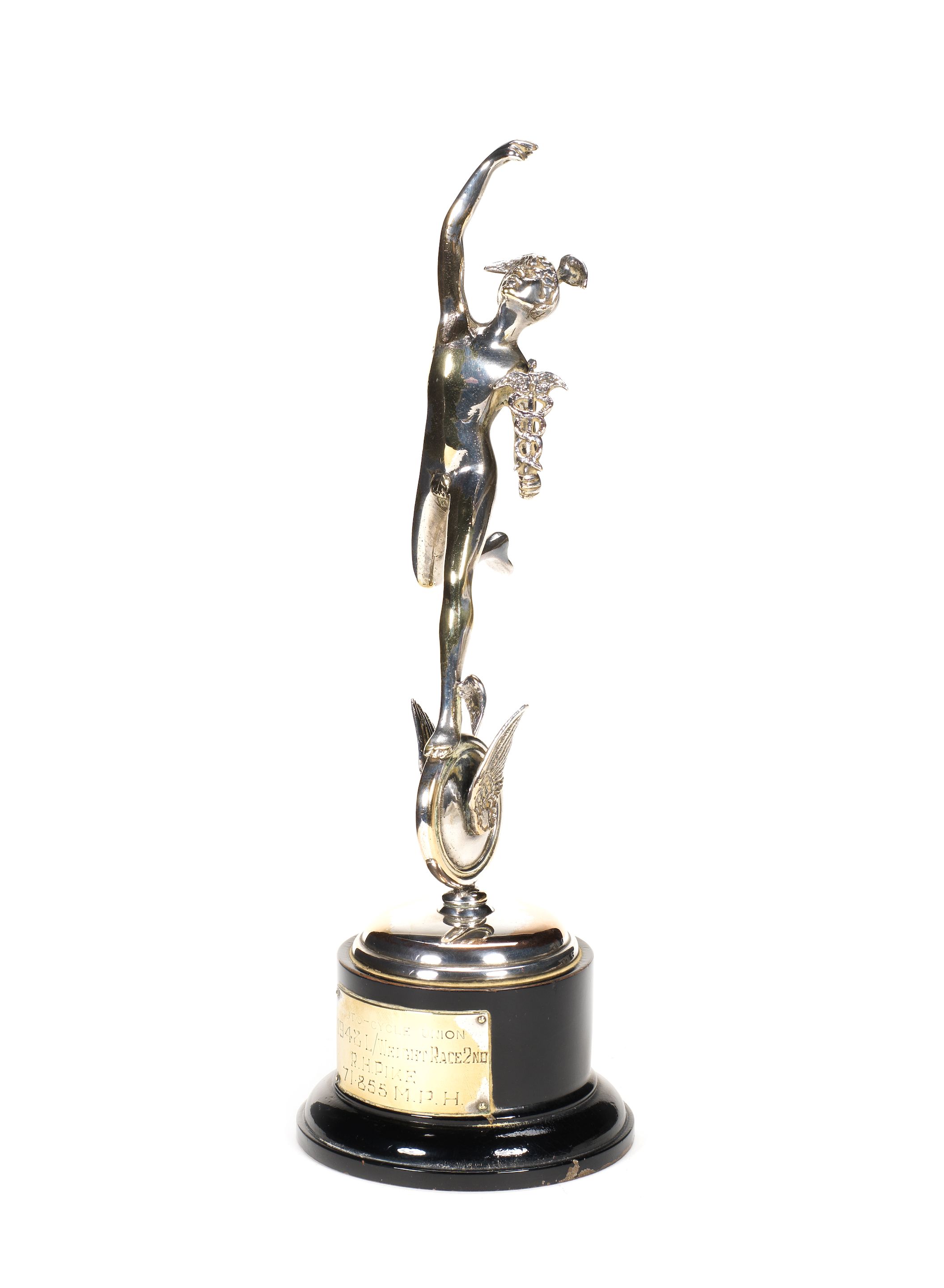 Bonhams Cars : A 1948 Isle of Man TT Silver Replica Trophy, awarded to ...