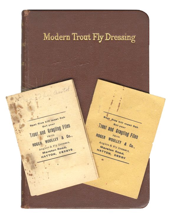Bonhams : WOOLLEY (ROGER) Modern Trout Fly Dressing... With many ...
