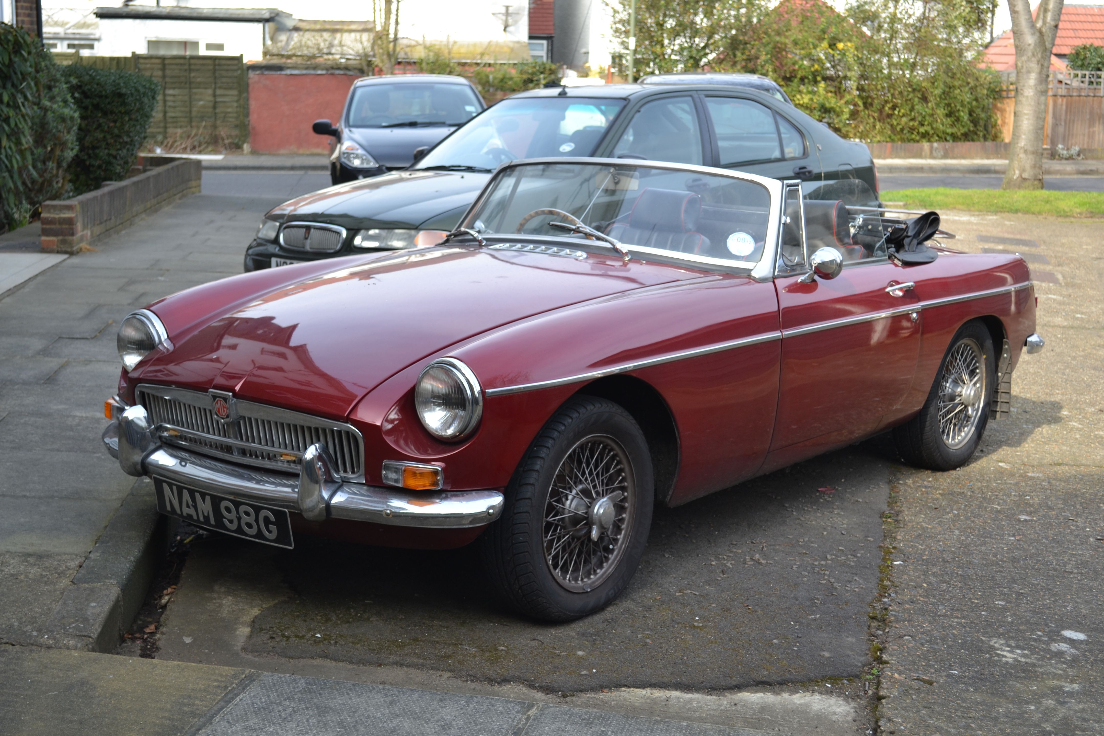 Bonhams Cars : 1968 MGB Roadster Chassis no. GHN/1571736 Engine no ...