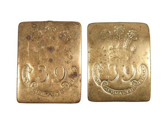 Bonhams : 39th Royal Caermartheshire Fusiliers Militia, Two Other Ranks ...