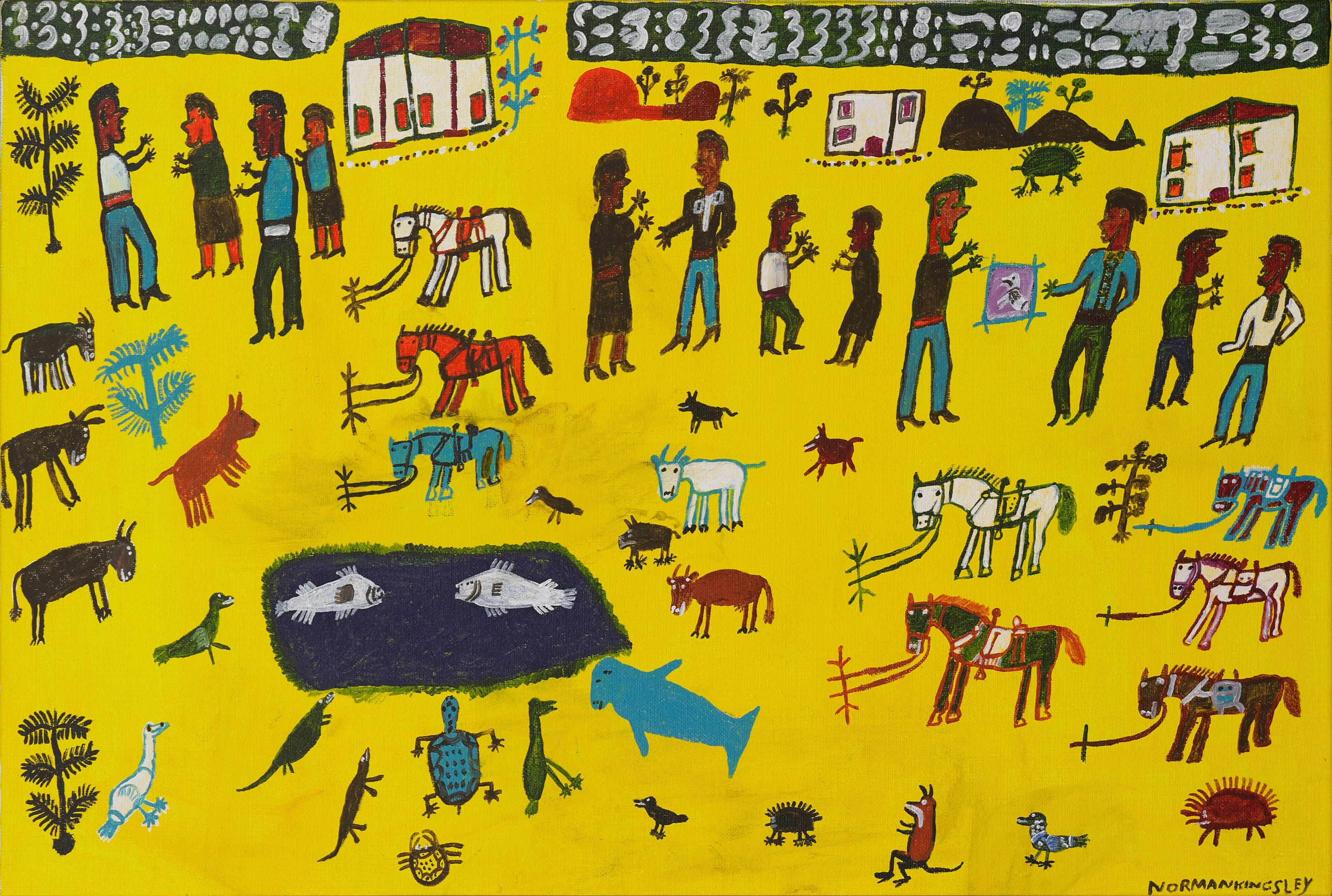 Bonhams : Norman Kingsley (working circa 2000s) Untitled