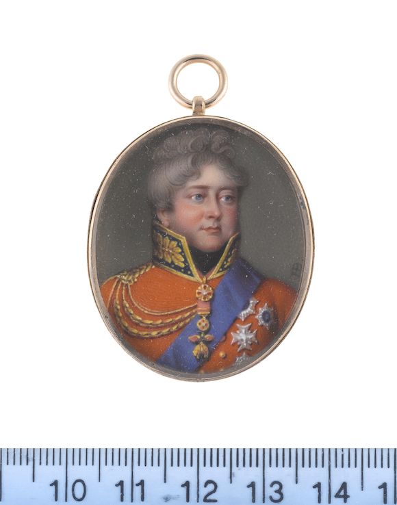 Bonhams : Henry Bone, R.A. (British, 1755-1834) George IV (1762–1830 ...