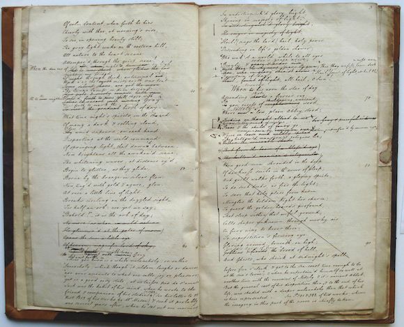 Bonhams : MANUSCRIPT VERSE. "Privacy; a poem written in the year 1777 ...