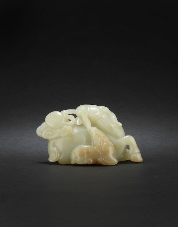 Bonhams : A jade group