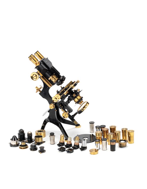 Bonhams : A very fine Watson & Sons "No. 1 Van Heurck" binocular ...