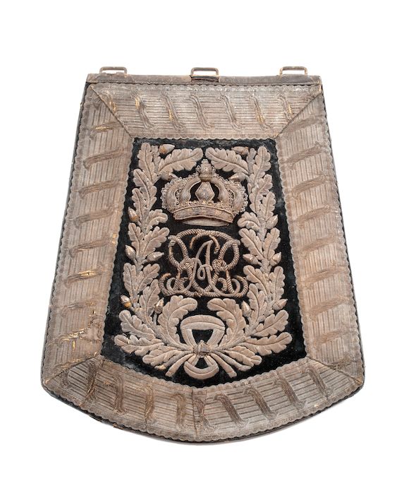 Bonhams : The Queen's Dragoon Guards, Officer's Full Dress Sabretache ...