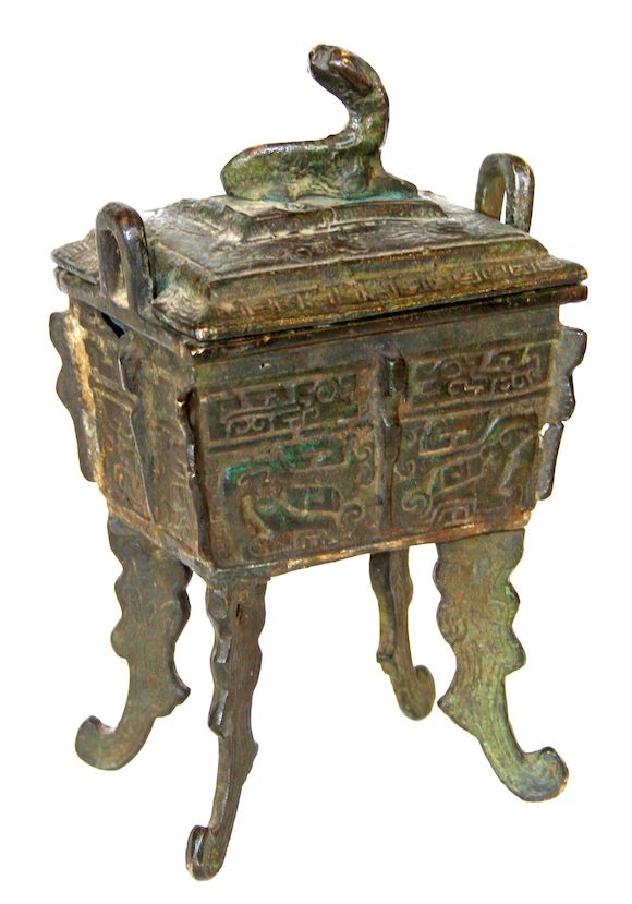 Bonhams : An archaistic bronze