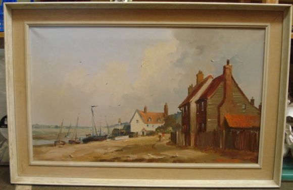 Bonhams : Marcus Ford - Conyer, near Faversham Kent, signed, oil on ...