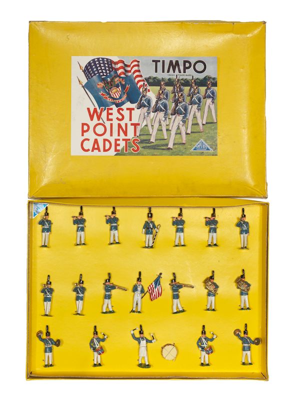 Bonhams : Timpo set 770, full West Point Cadets Military Band 19