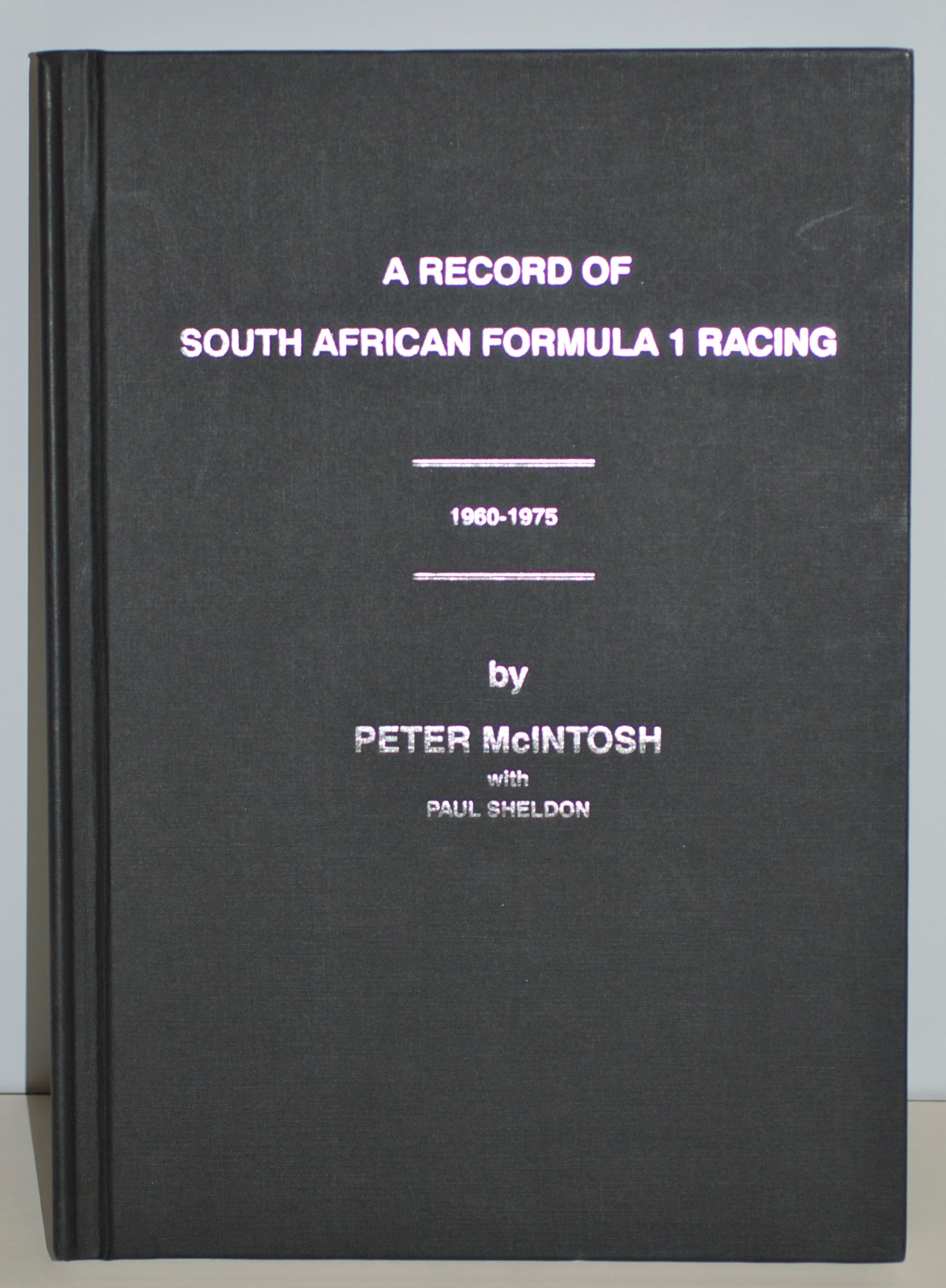 Bonhams Cars : Peter McIntosh & Paul Sheldon: "A Record of South ...