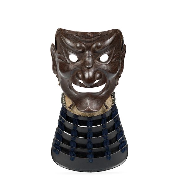 Bonhams : A somen (mask) Early Edo Period, 18th century