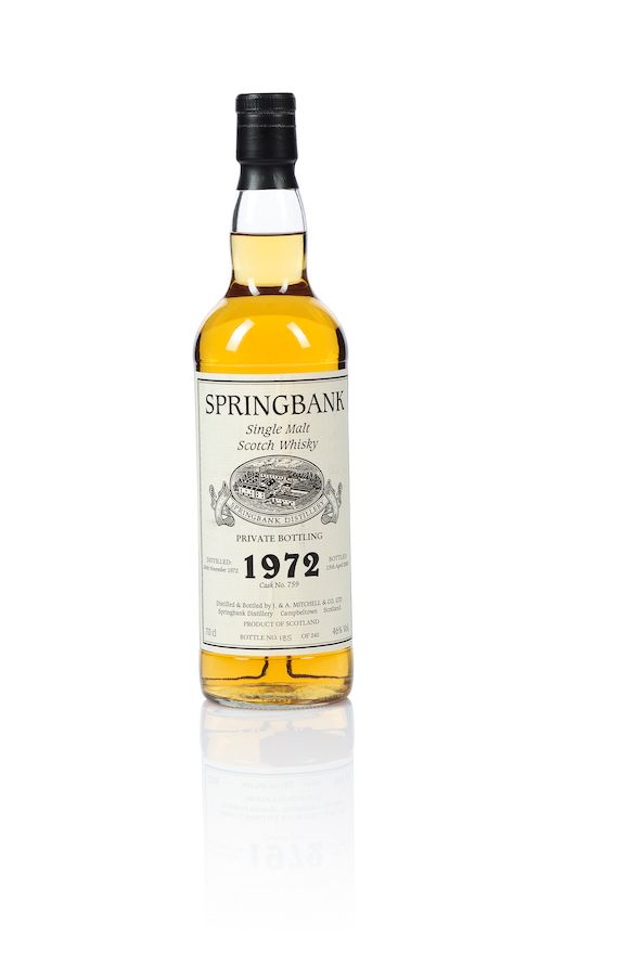 Bonhams : Springbank- 1972