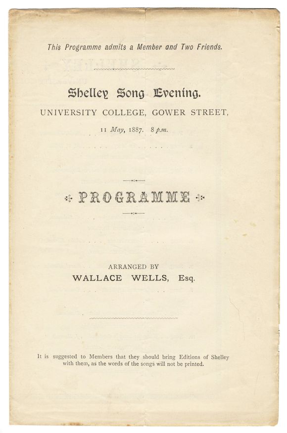 Bonhams : FORMAN (HARRY BUXTON) The Hermit of Marlow; Shelley "Peterloo ...