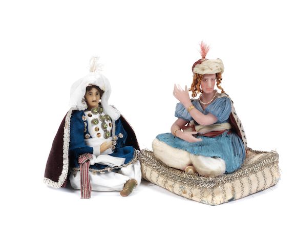 Bonhams : Wax models of the actress Sarah Siddons and her husband ...