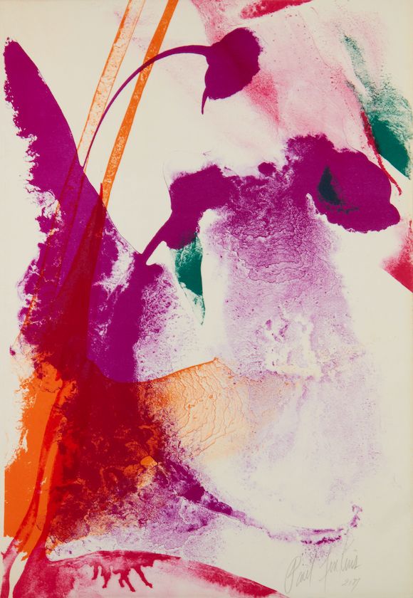 Bonhams : Paul Jenkins (American, born 1923) Cyril Hodges, Seeing Voice ...