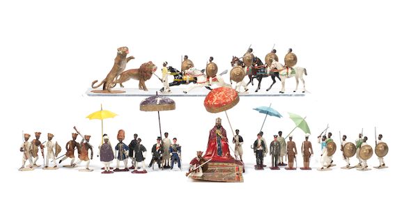 Bonhams : RARE Heyde No.2 size THE EMPEROR HAILE SELASSIE ENTERTAINS ...