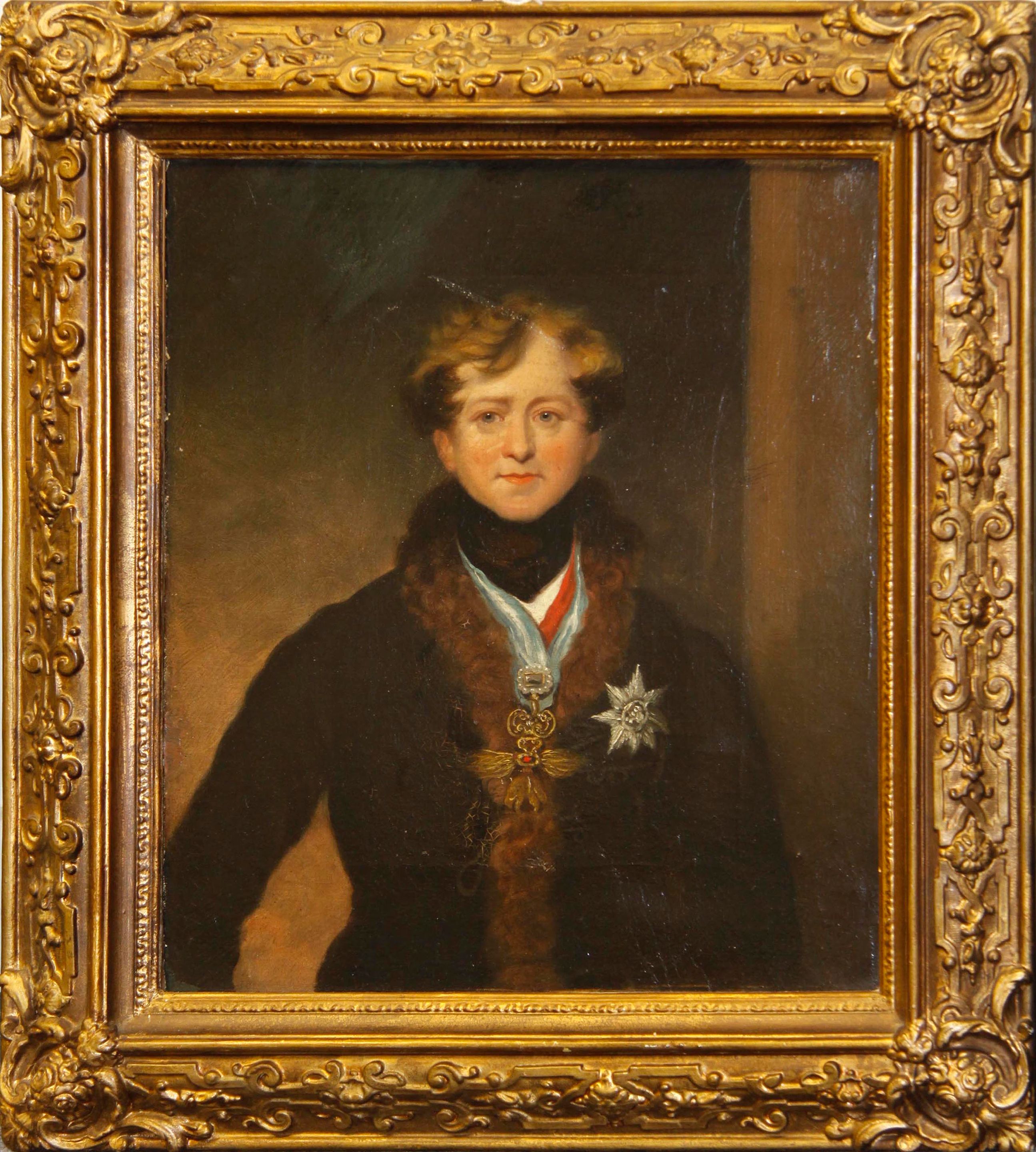 Bonhams : 19th Century English School A Portrait of George IV
