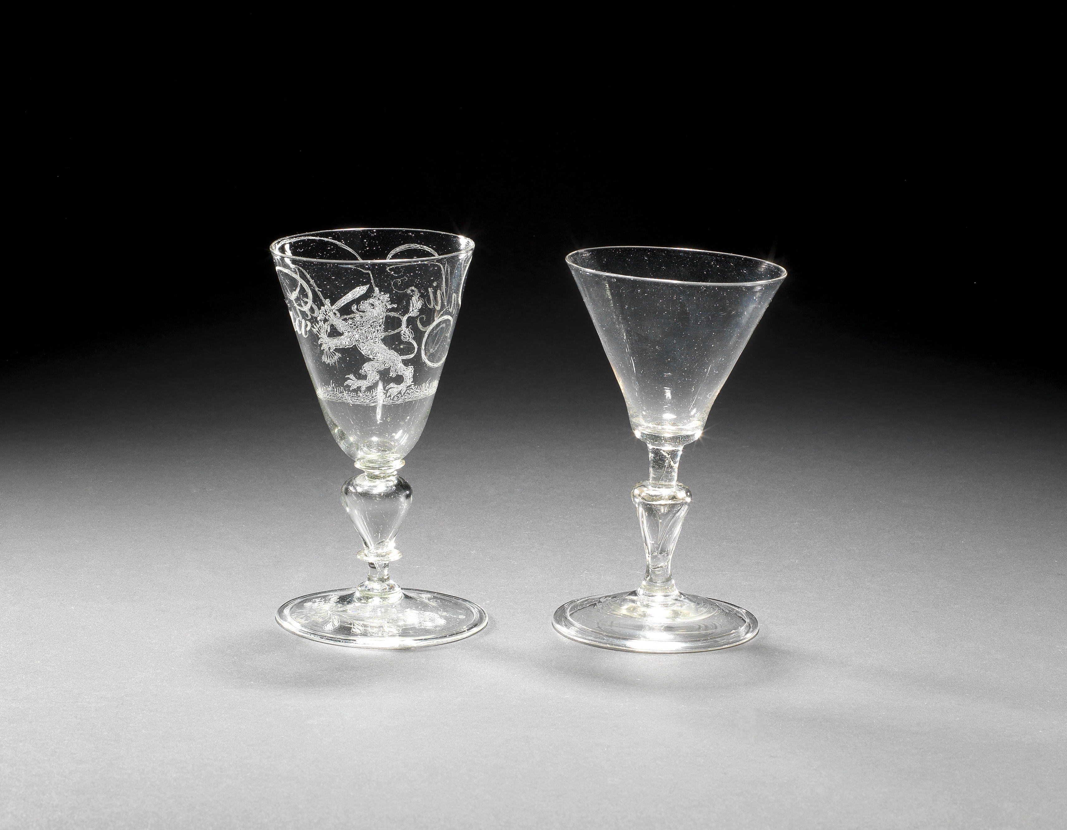 Bonhams A Façon De Venise Wine Glass Late 17th Century