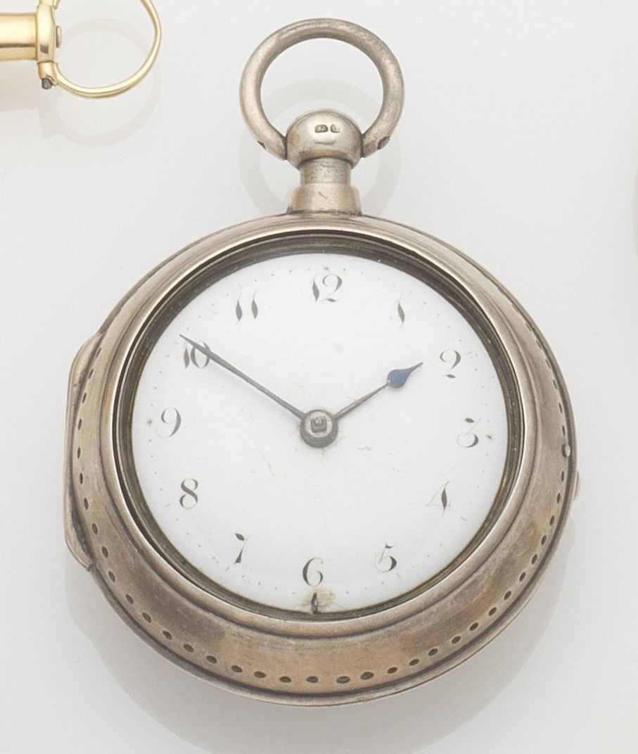 Bonhams : Joseph Windmills. A late 17th century silver pair case open ...