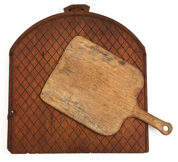 Bonhams : A 19th Century oak riddle-board