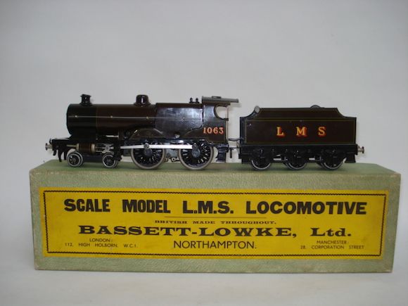 Bonhams : Bassett-Lowke 5302/0 DC electric LMS Compound locomotive and ...