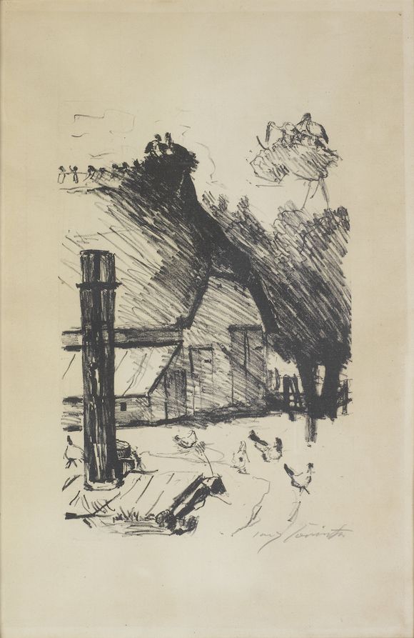 Bonhams : A Collection Early 20th century Prints Including three Lovis ...