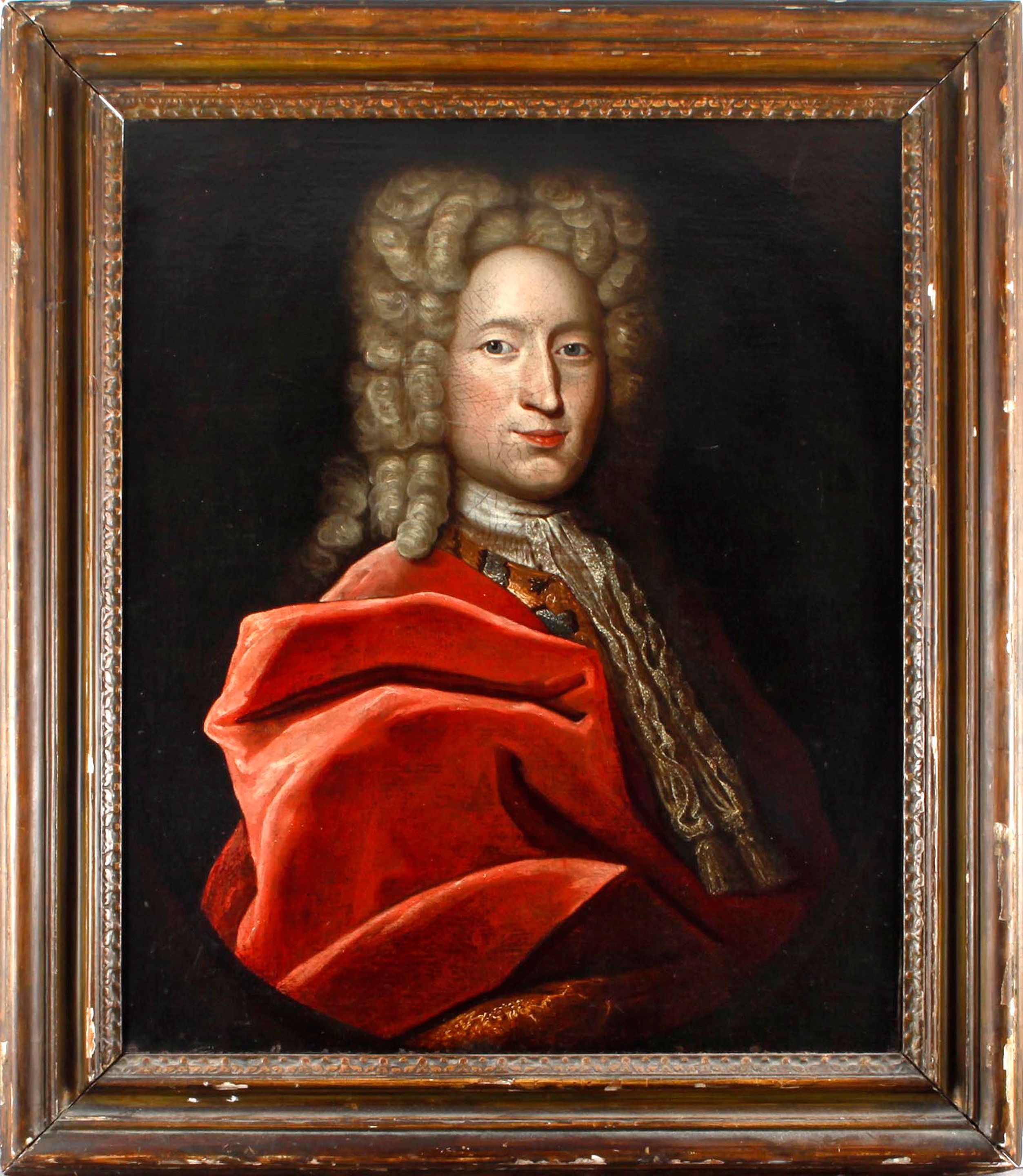 Bonhams : Follower of Jeremiah Davidson (Scottish, 1695-1745) Portrait ...