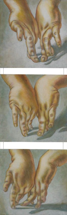 Bonhams : Kim Spooner (born 1955) Rita May III 2002 (Triptych) (overall)