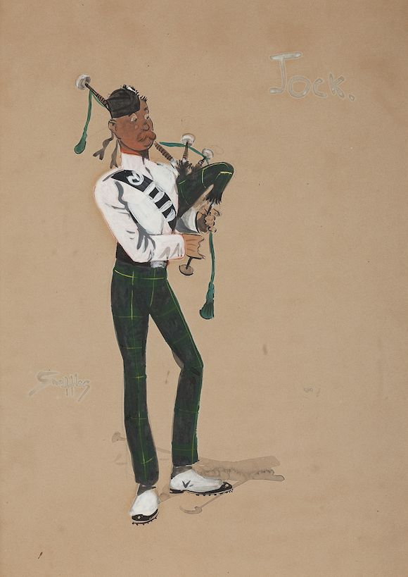 Bonhams : Charlie Johnson Payne, 'Snaffles' (British, 1884-1967) 'Jock ...