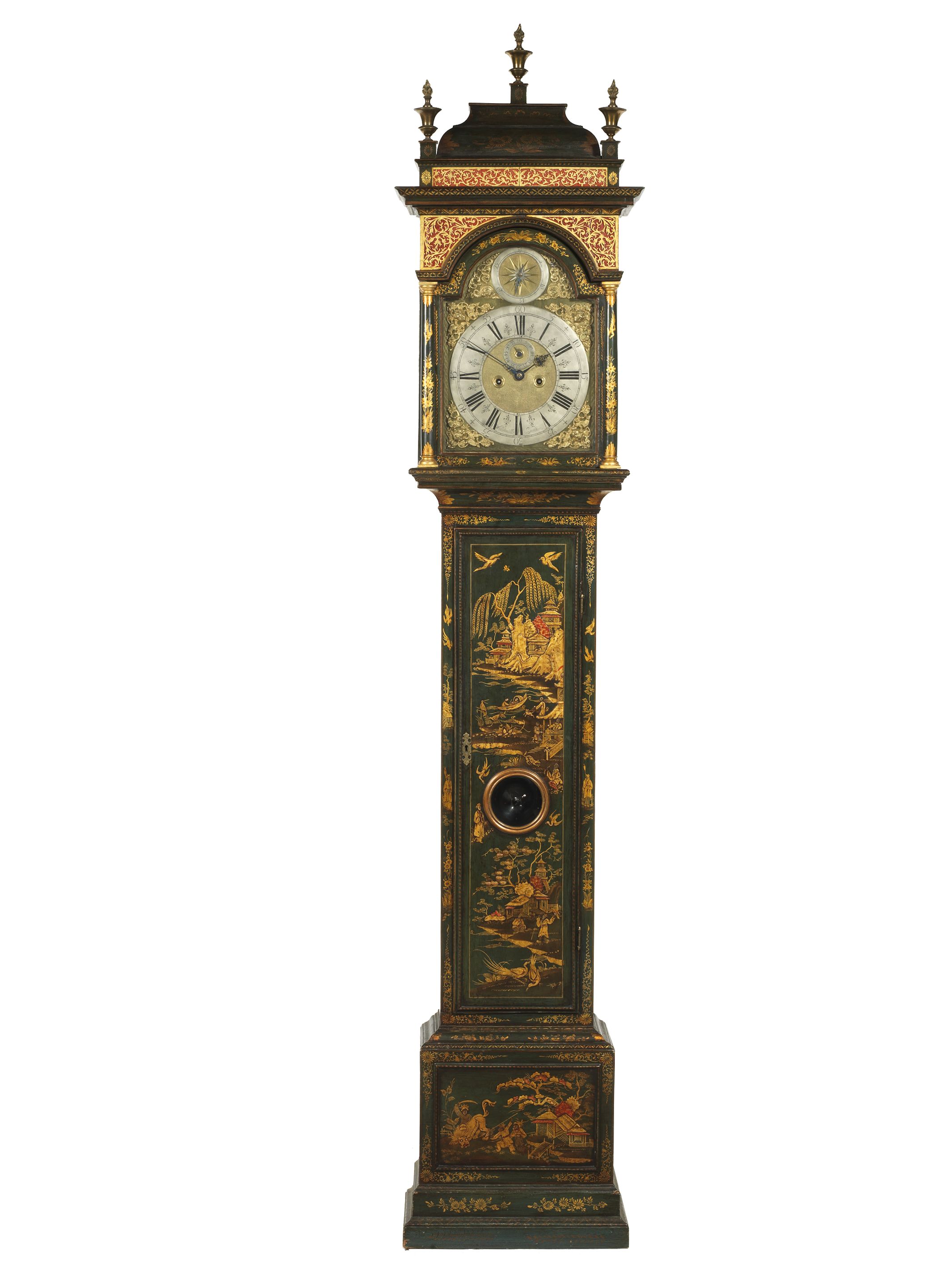 Bonhams : An early 18th century Chinoiserie decorated lacquered ...