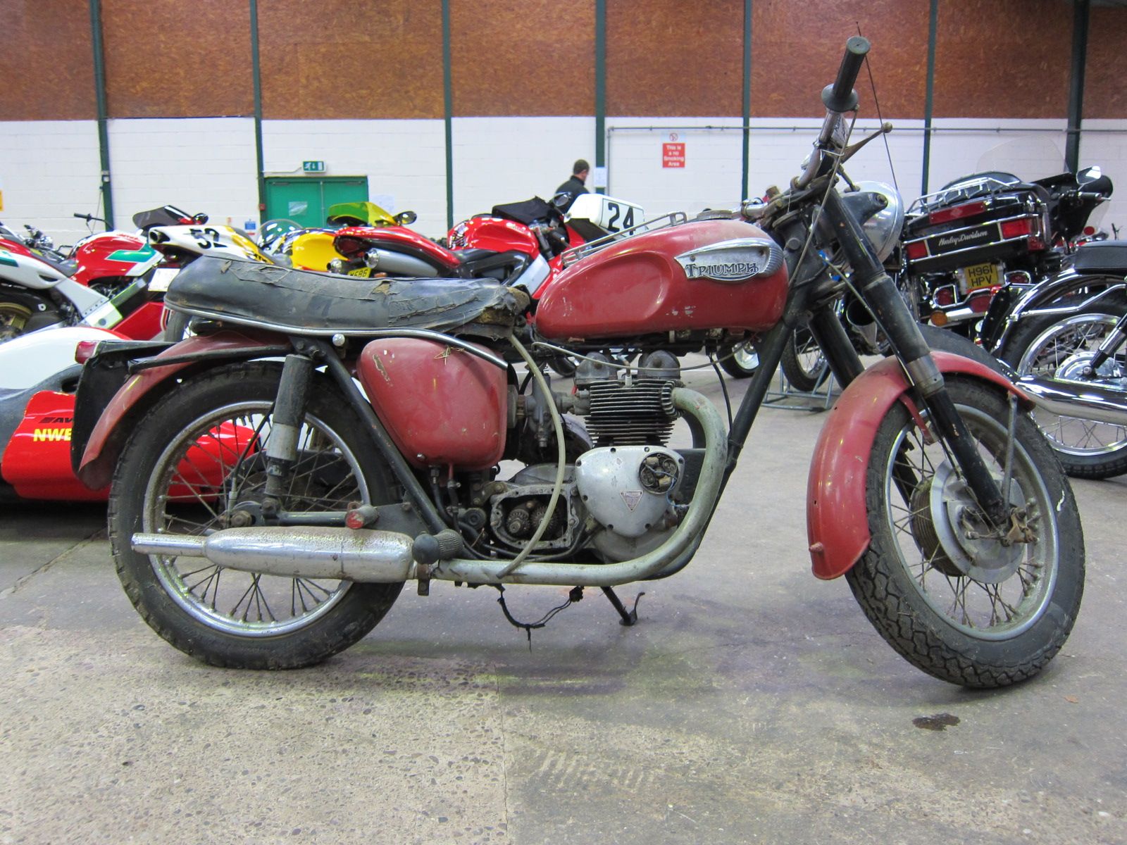 Bonhams Cars : 1960s Triumph 3TA Frame no. 3TA H29212 Engine no. 3TA ...