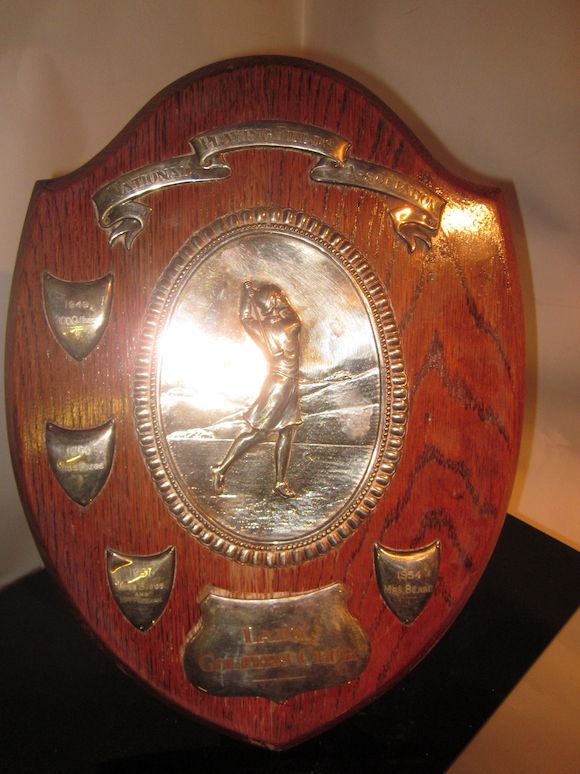 Bonhams : Lady Golfers Club: National Playing Fields Association shield