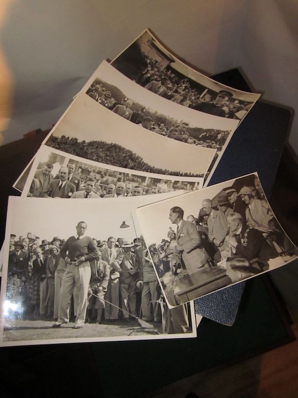 Bonhams : A collection of 15 mono photographs taken at the 1933 Ryder Cup