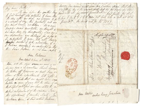 Bonhams : FRANCE and ITALY DURING NAPOLEON'S FIRST EXILE. Series of 24 ...