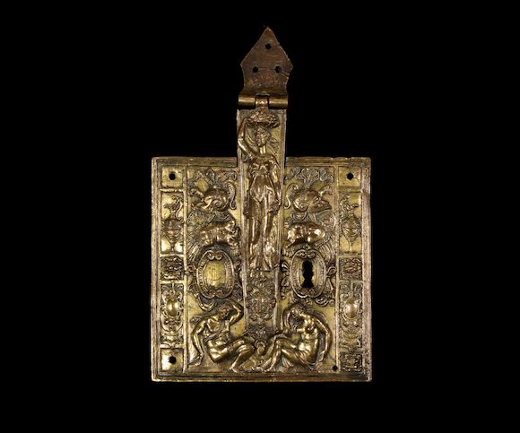 Bonhams : A Roman late 16th century lock-plate and hasppossibly from ...