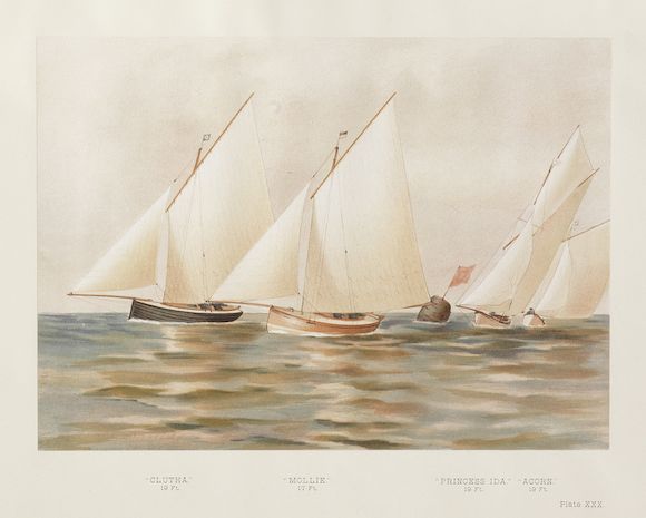 Bonhams : MEIKLE (JAMES) Famous Clyde Yachts 1880-87, FIRST EDITION, 1888