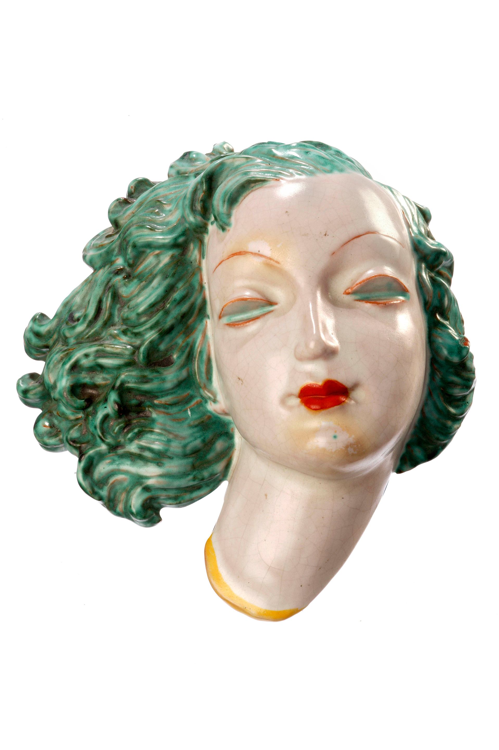 Bonhams : A Goldscheider terracotta mask circa 1936